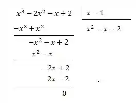 Calcule. ∫ x + 3 x 3 - 2 x 2 - x + 2 d x