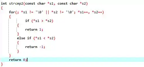 Escreva suas próprias funções de comparação de strings. Escr