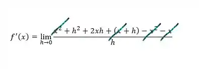 Calcule f ' ( x ) , pela definição. a )f x = x 2 + x