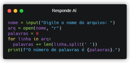 Arquivos - Python: Resumo e Exercícios Resolvidos | Responde Aí