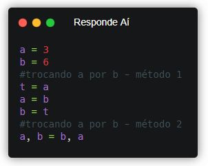 Variáveis - Python: Resumo e Exercícios Resolvidos | Responde Aí