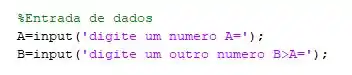 Interação, Ramificação e controle de fluxo 2(Estruturas de r