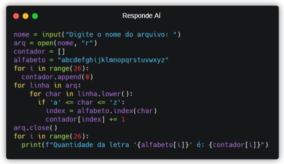 Arquivos - Python: Resumo e Exercícios Resolvidos | Responde Aí