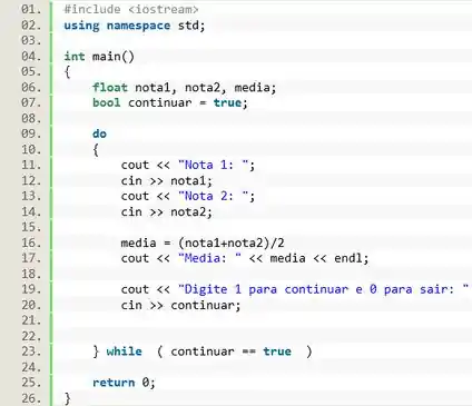 Estruturas de Repetição: while e do-while