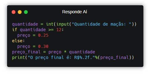 Estruturas Condicionais - Python: Resumo e Exercícios | Responde Aí