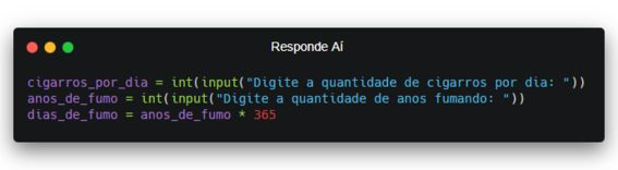 Escreva um programa para calcular e exibir a redução do tempo de vida