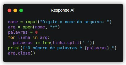 Arquivos - Python: Resumo e Exercícios Resolvidos | Responde Aí