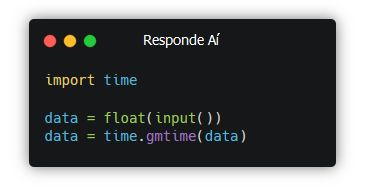 Módulo time | Resumo e Exercícios Resolvidos