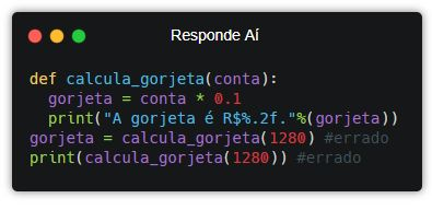 Funções - Python: Resumo e Exercícios Resolvidos | Responde Aí