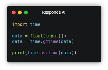 Módulo time | Resumo e Exercícios Resolvidos