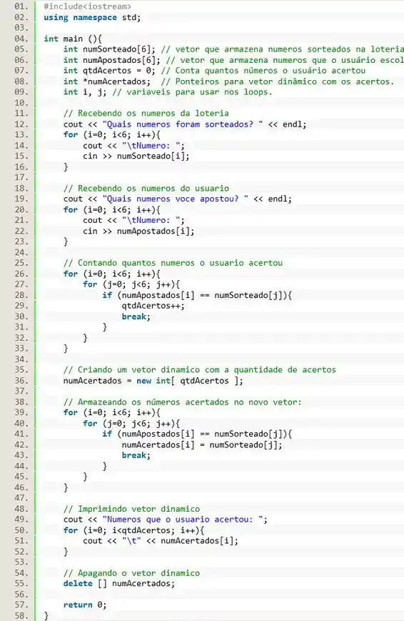 Alocação dinâmica de memória