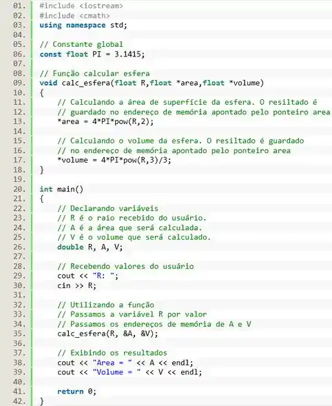 Ponteiros e funções | Resumo e Exercícios Resolvidos