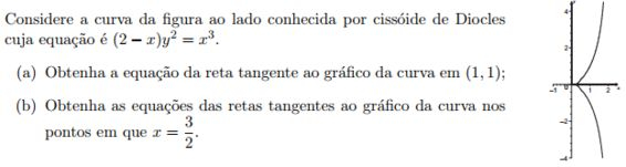 | Reta tangente | Cálculo