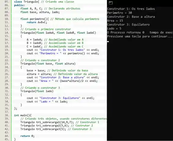 Construtores | Resumo e Exercícios Resolvidos